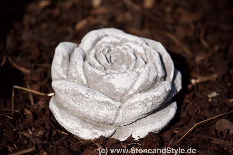 2er Set Steinfigur Steinblüte Mittel Stone And Style